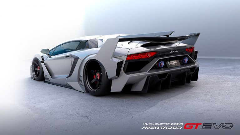 Liberty Walk LB Silhouette WORKS Aventador GT EVO Revealed