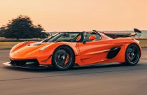 Koenigsegg Jesko Hydra Features One-Off Purple Flake Carbon Body