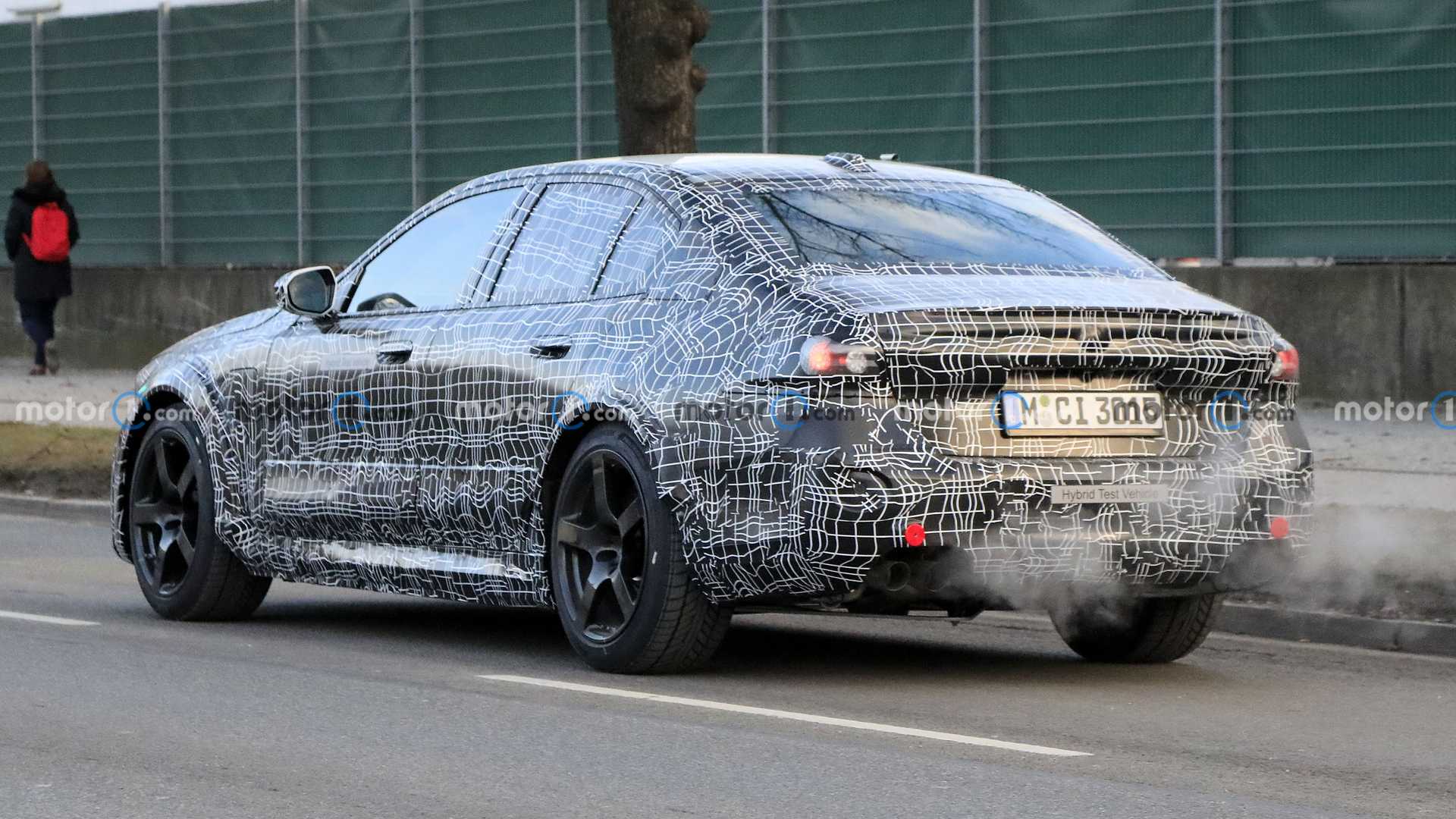 Next-Gen BMW M5 Spotted Testing Confirming It Will Be Plug-In Hybrid
