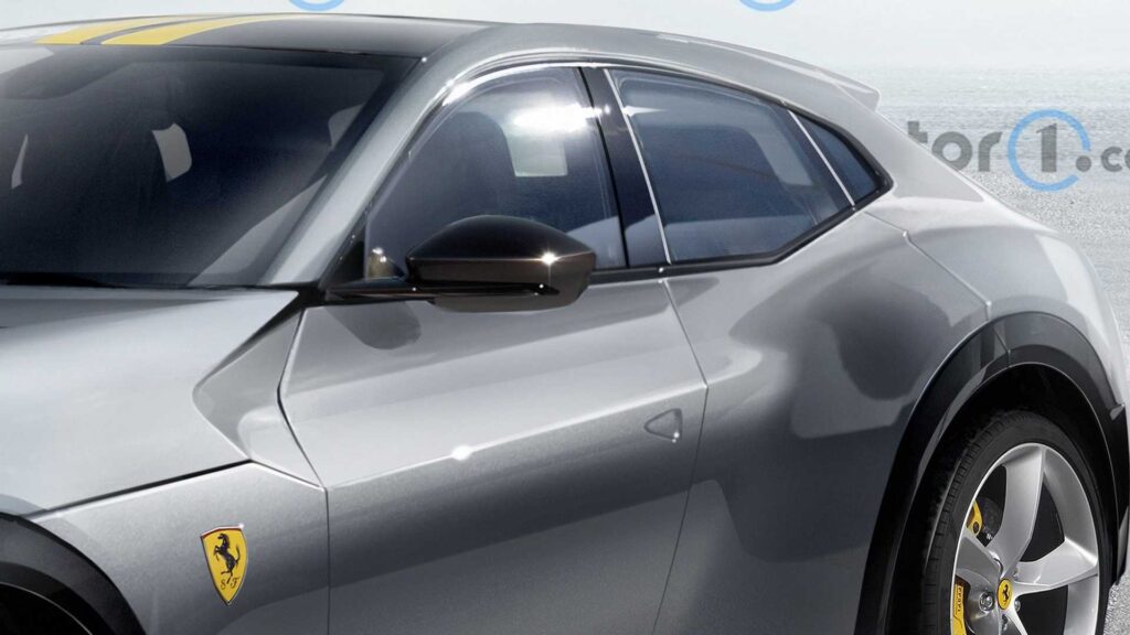 Accurate Rendering Of Ferrari Purosangue SUV After Leaks