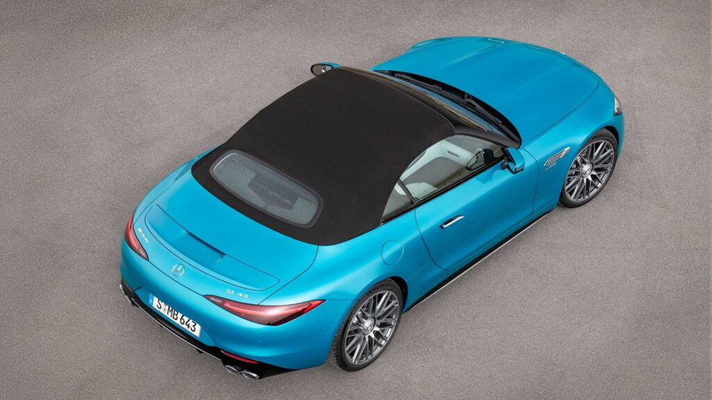 Mercedes-AMG SL 43 Revealed Packing A Turbo Four-Cylinder With Up To ...