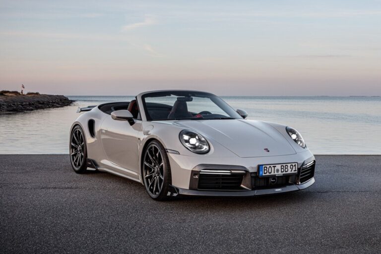 Brabus Reveal 808 HP (603 kW) Porsche 911 Turbo S Cabriolet