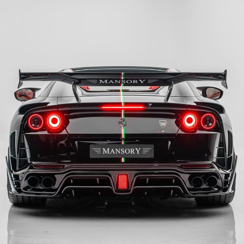 Mansory Stallone Tempesta Nera Is A Rather Bold One-Off Ferrari 812 GTS