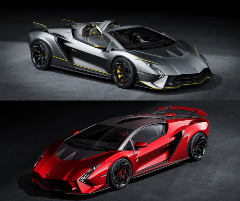 Lamborghini Reveal Invencible Coupé and Auténtica Roadster One-Offs