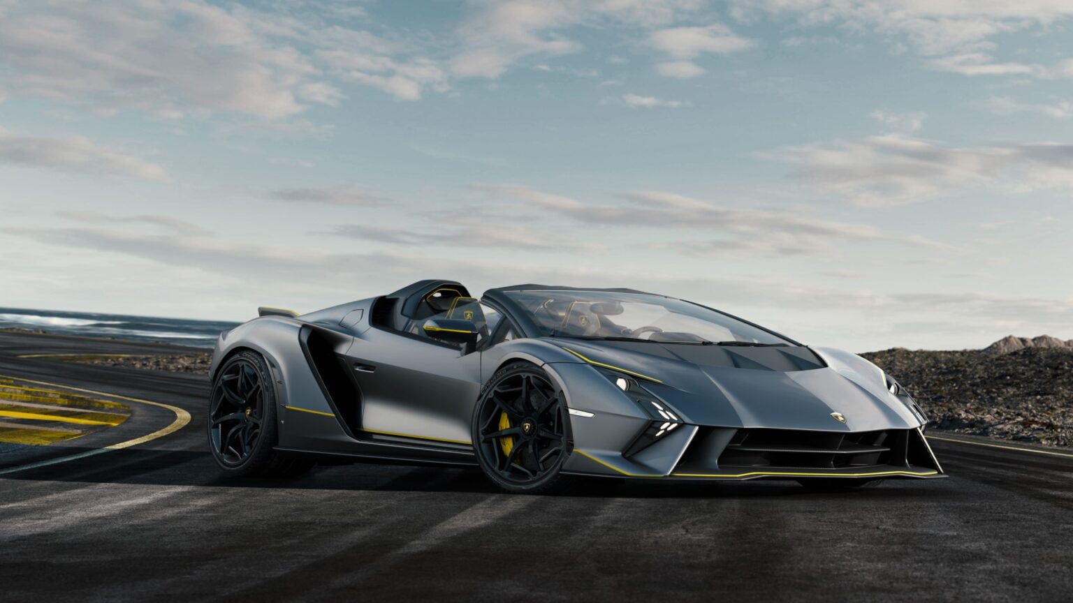 Lamborghini Reveal Invencible Coupé and Auténtica Roadster One-Offs