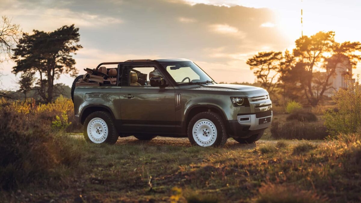 Heritage Customs Creates Ultra Cool Land Rover Defender Convertible