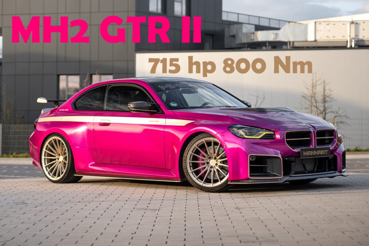 Manhart Pushes Pink BMW M2 To 715 HP