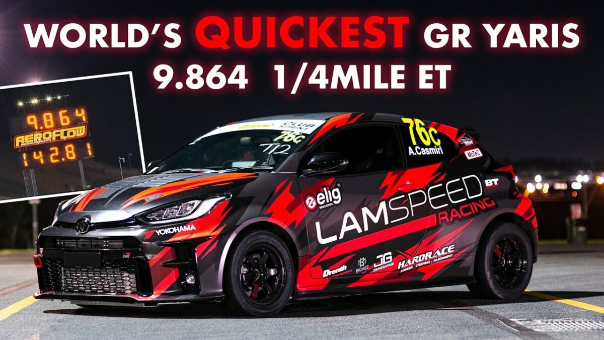Lamspeed Racing Builds 1,000 HP Toyota GR Yaris