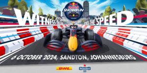 Red Bull Formula 1 Showrun Coming To Johannesburg 6th October