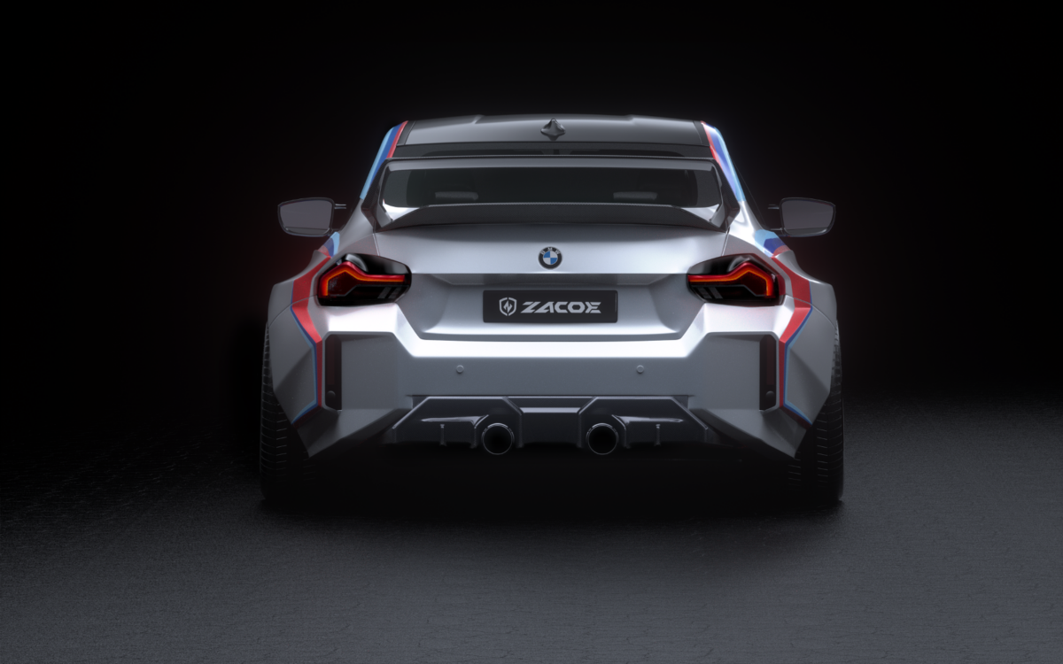 ZACOE Unveils 'Meister' Widebody Kit for the BMW M2