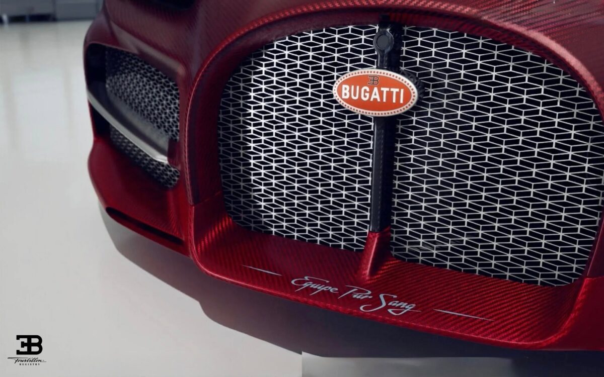 Bugatti Tourbillon Equipe Pur Sang Package Comes With Eight Exhausts