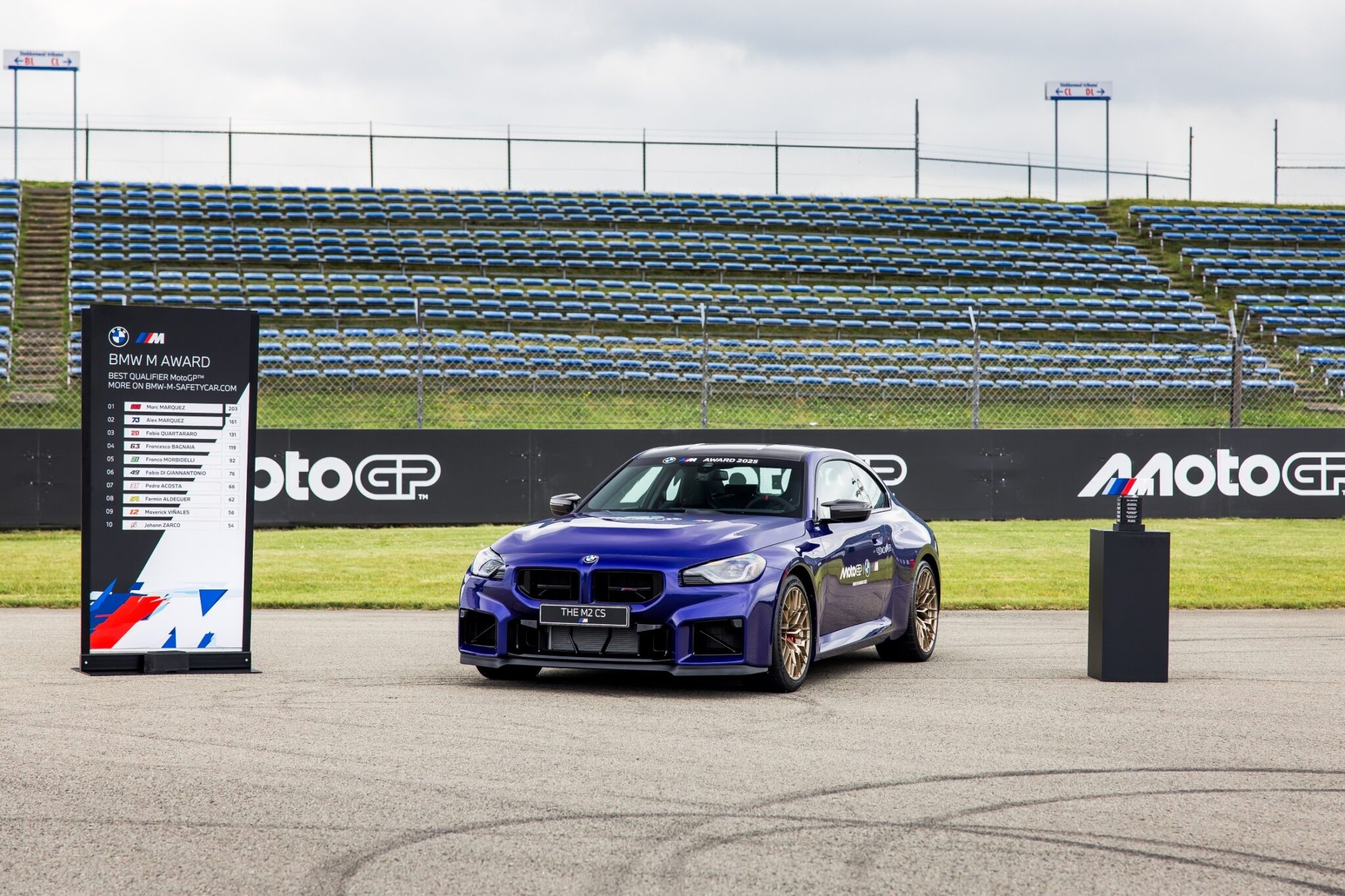 Fastest MotoGP Qualifier to Win New BMW M2 CS