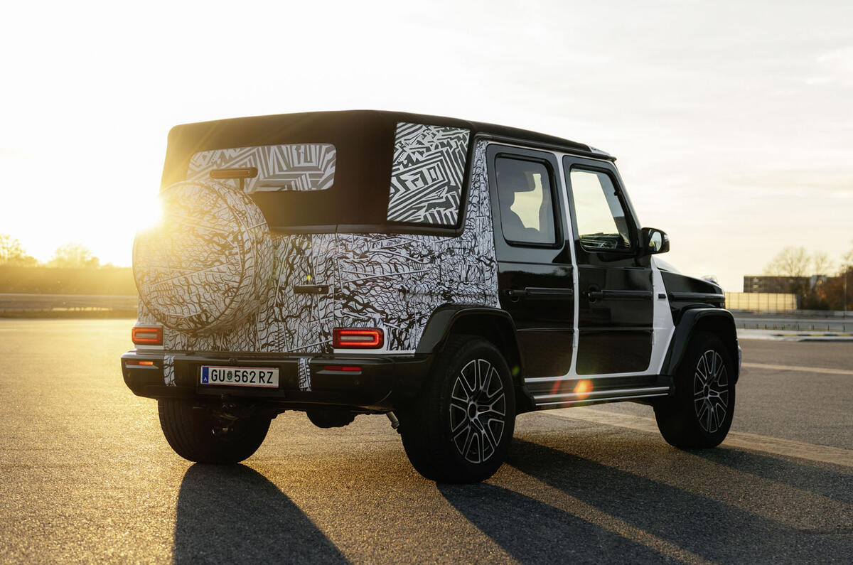 New Mercedes G-Class Cabriolet Set to Drop the Top Next Year